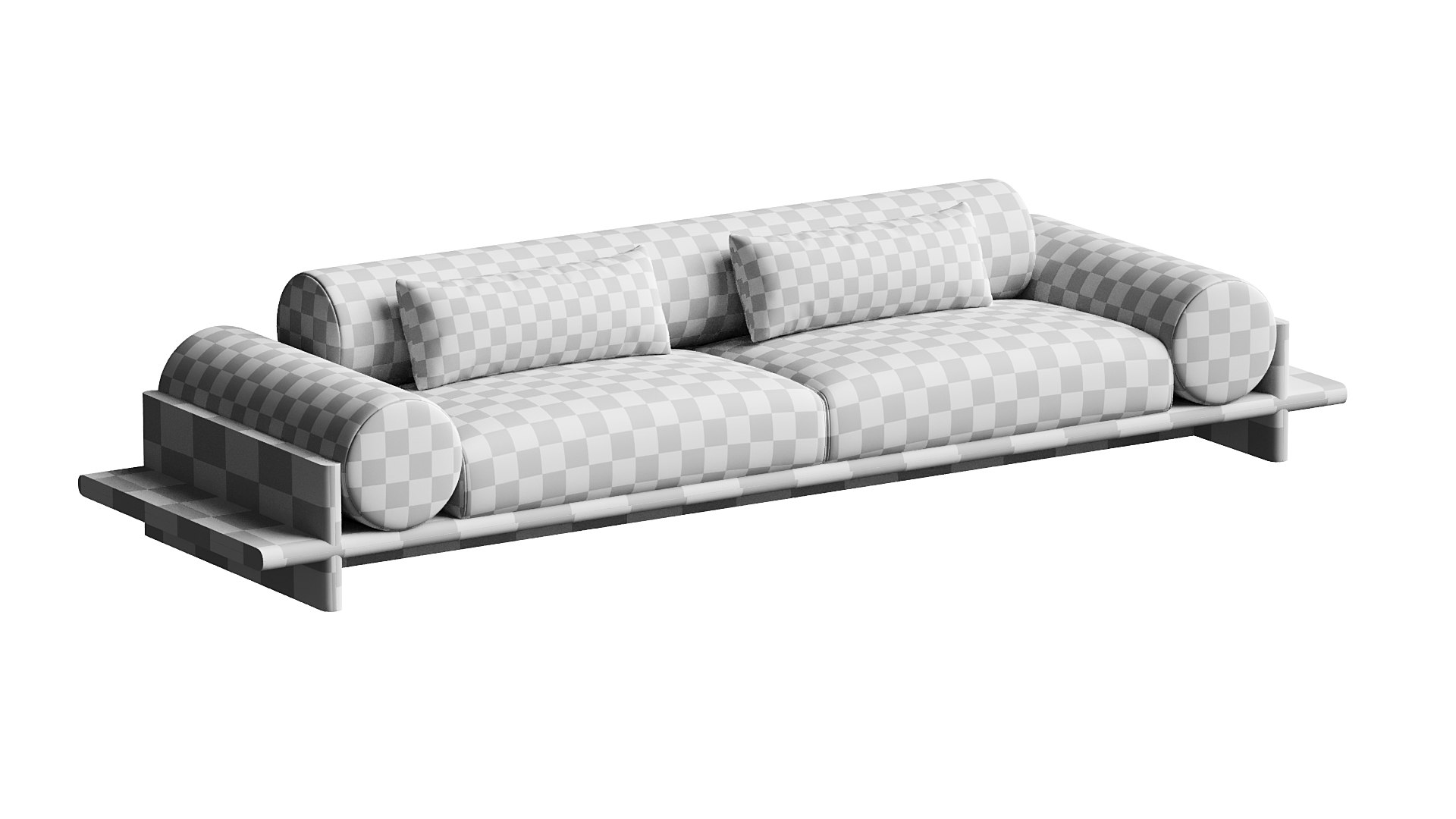 Wade Sofa By Dolmen 3D Model - TurboSquid 2278329