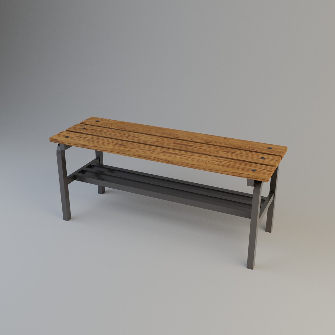 Bench - Model 3D LowPoly Model - TurboSquid 1822878