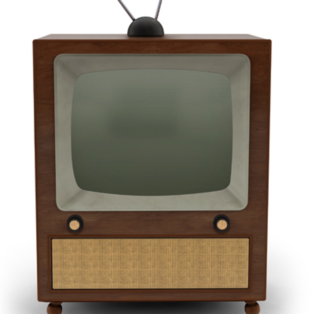Retro 70s Television 3d C4d