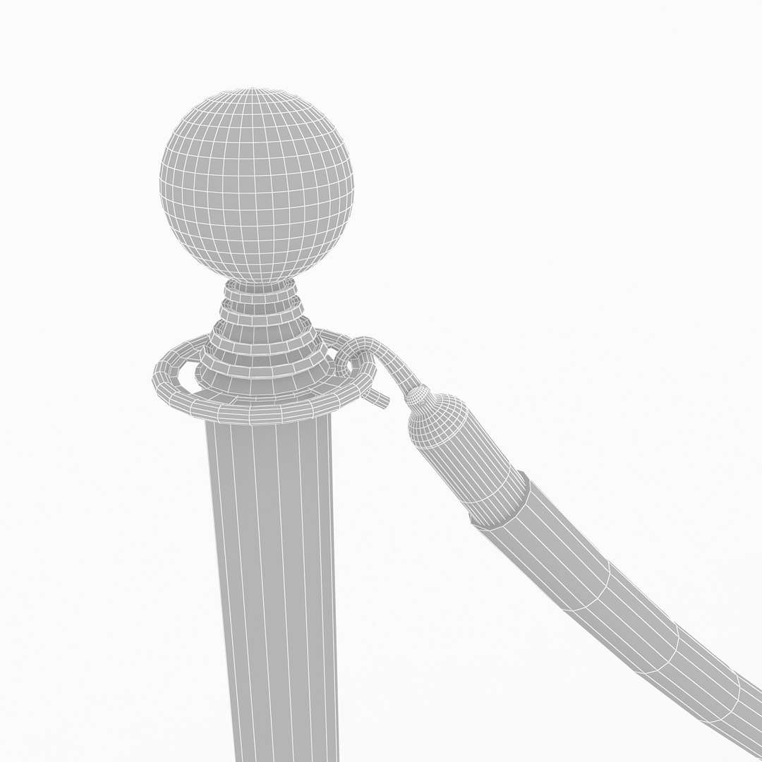 Stanchions Model - TurboSquid 1298788