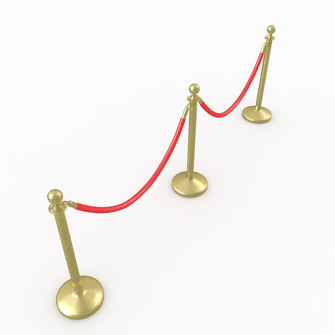 Stanchions Model - TurboSquid 1298788