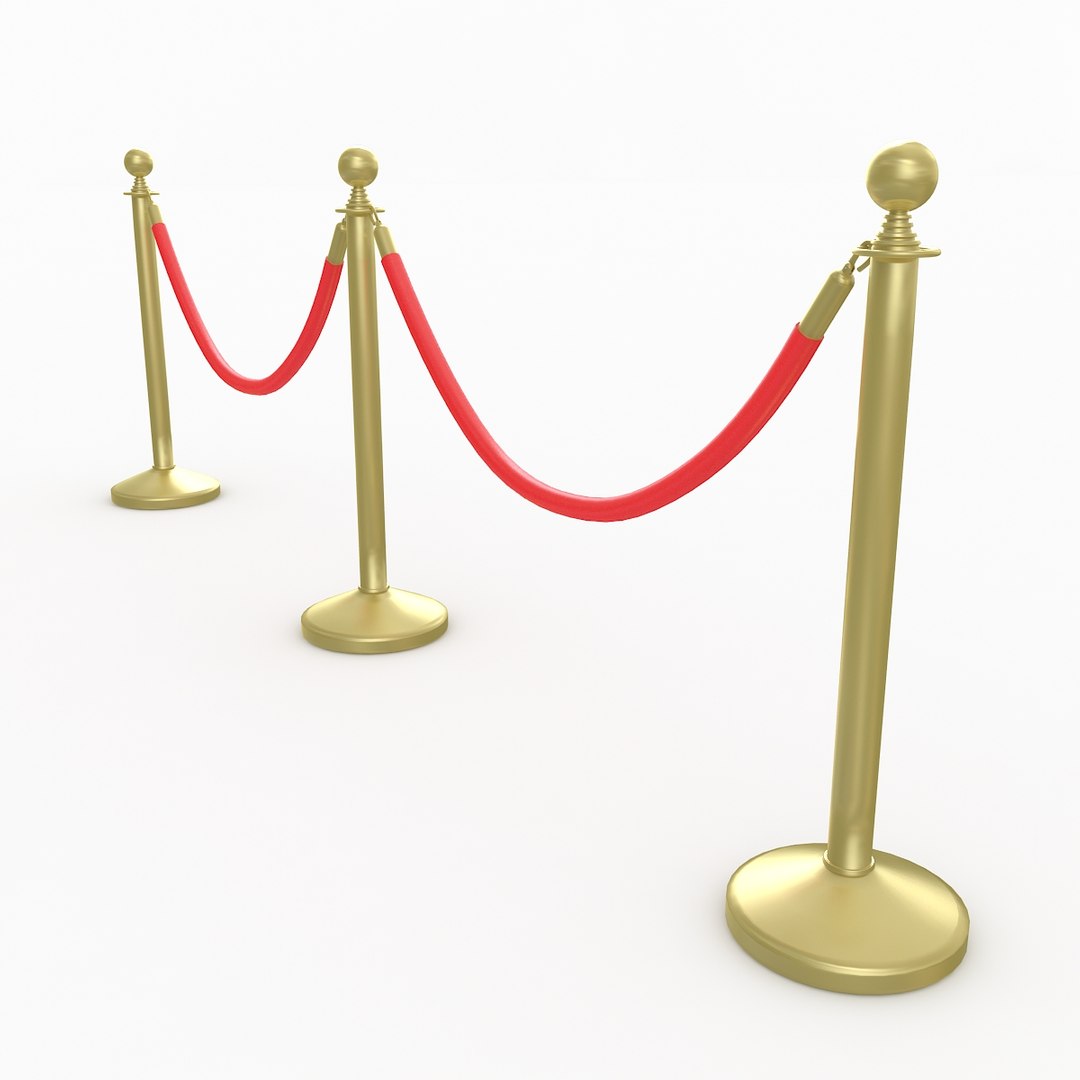 Stanchions Model - TurboSquid 1298788
