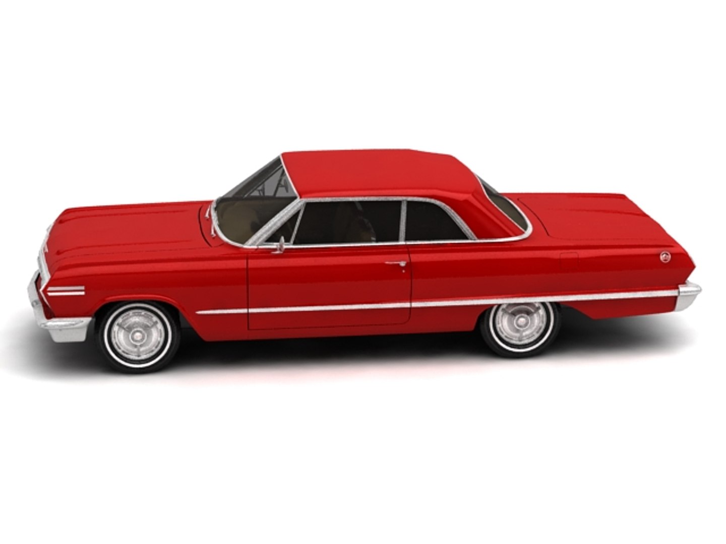 Chevrolet Impala 1963 3d Max