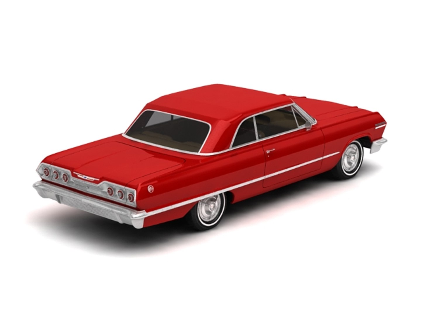Chevrolet Impala 1963 3d Max