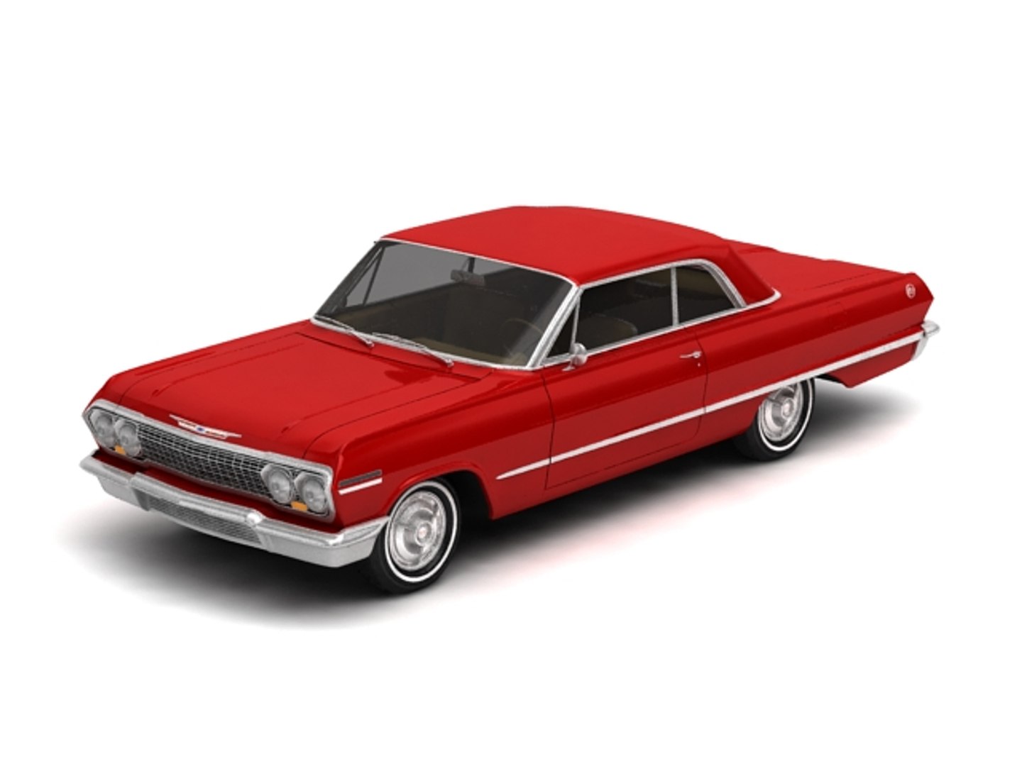 Chevrolet Impala 1963 3d Max