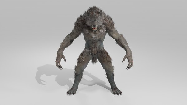 Detailed Werewolf - Rigged 3D 모델 - TurboSquid 2006488