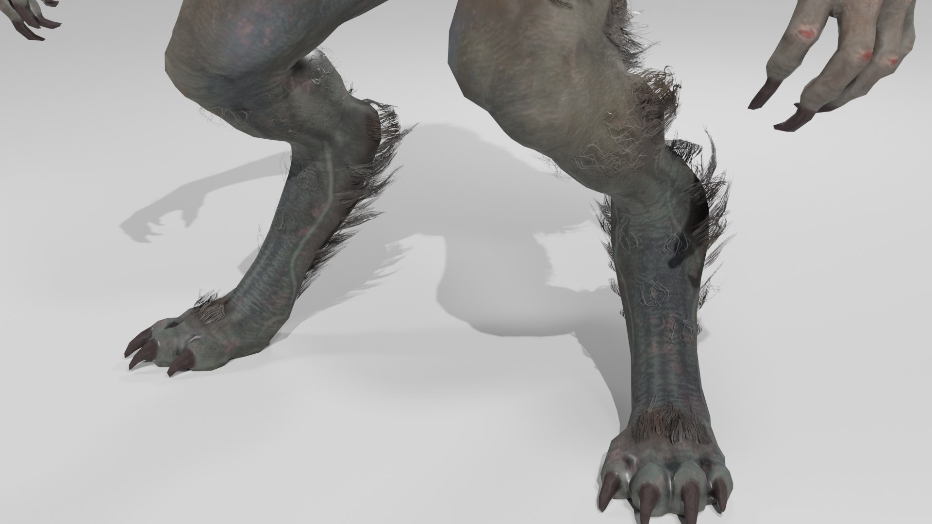 Detailed Werewolf - Rigged 3D Model - TurboSquid 2006488