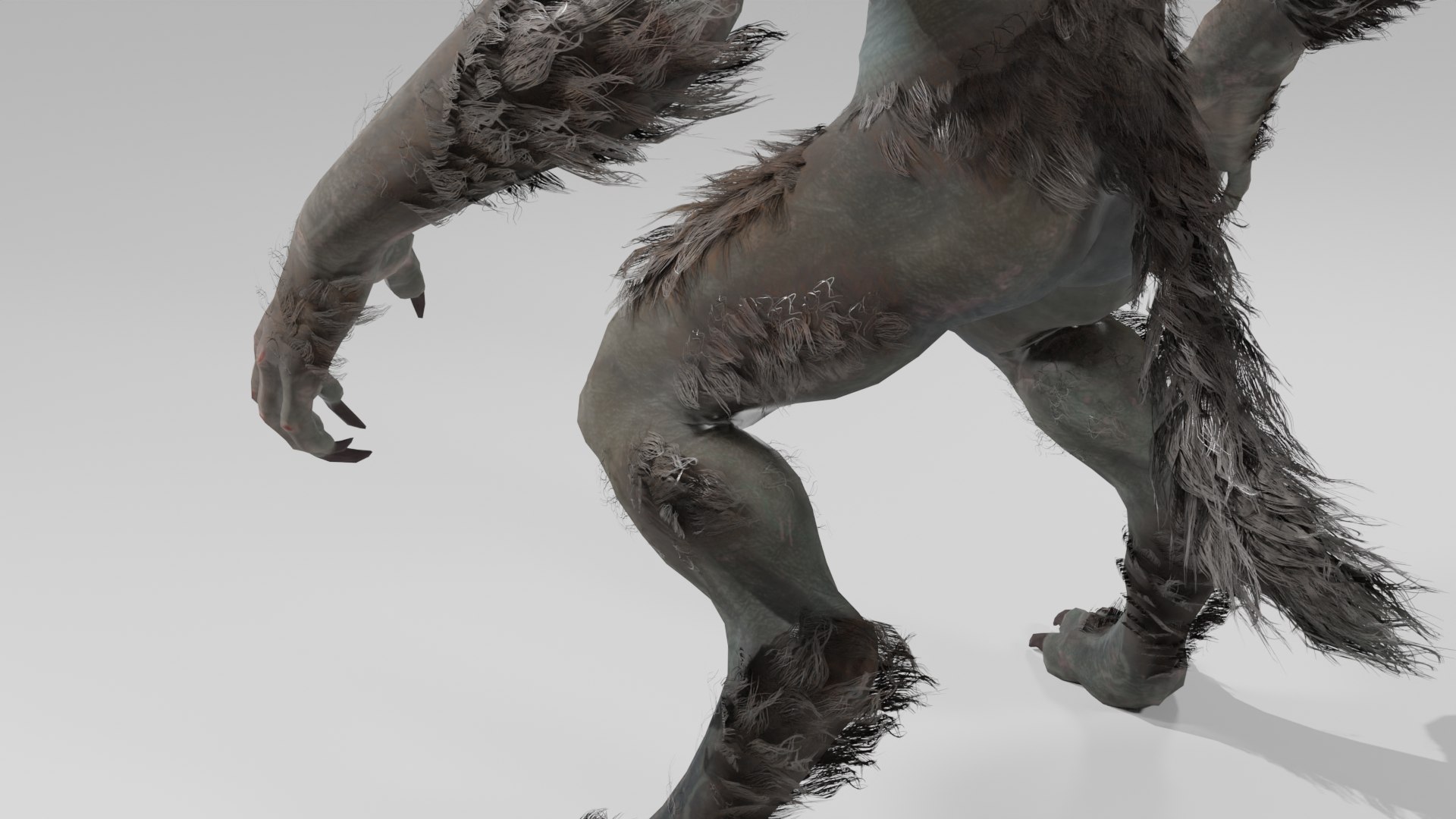 Detailed Werewolf - Rigged 3D Model - TurboSquid 2006488