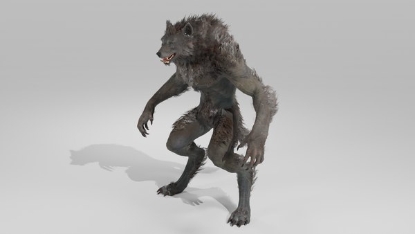 3D модель Detailed Werewolf - Rigged - TurboSquid 2006488