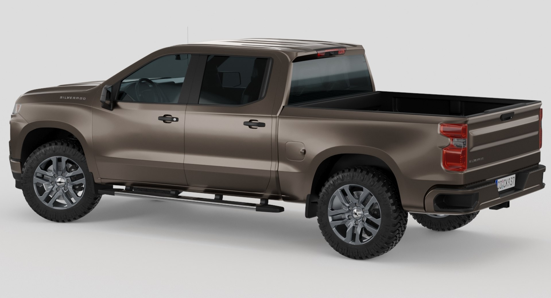 3D Chevrolet Silverado 2019 Custom - TurboSquid 1390449