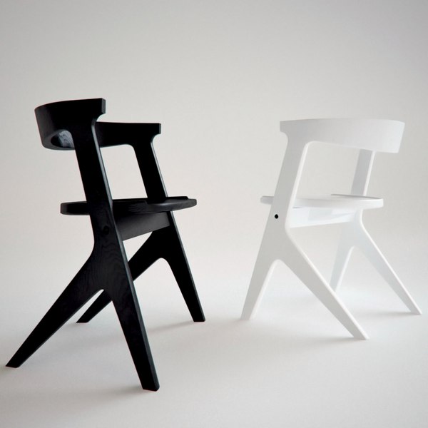 3d slab chair