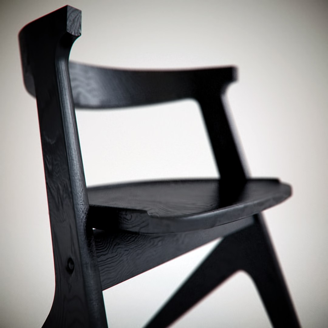 3d slab chair
