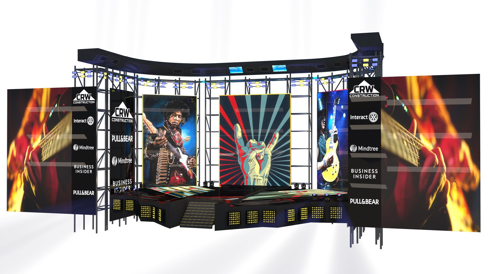 Concert Stage Collections 3D - TurboSquid 2061108