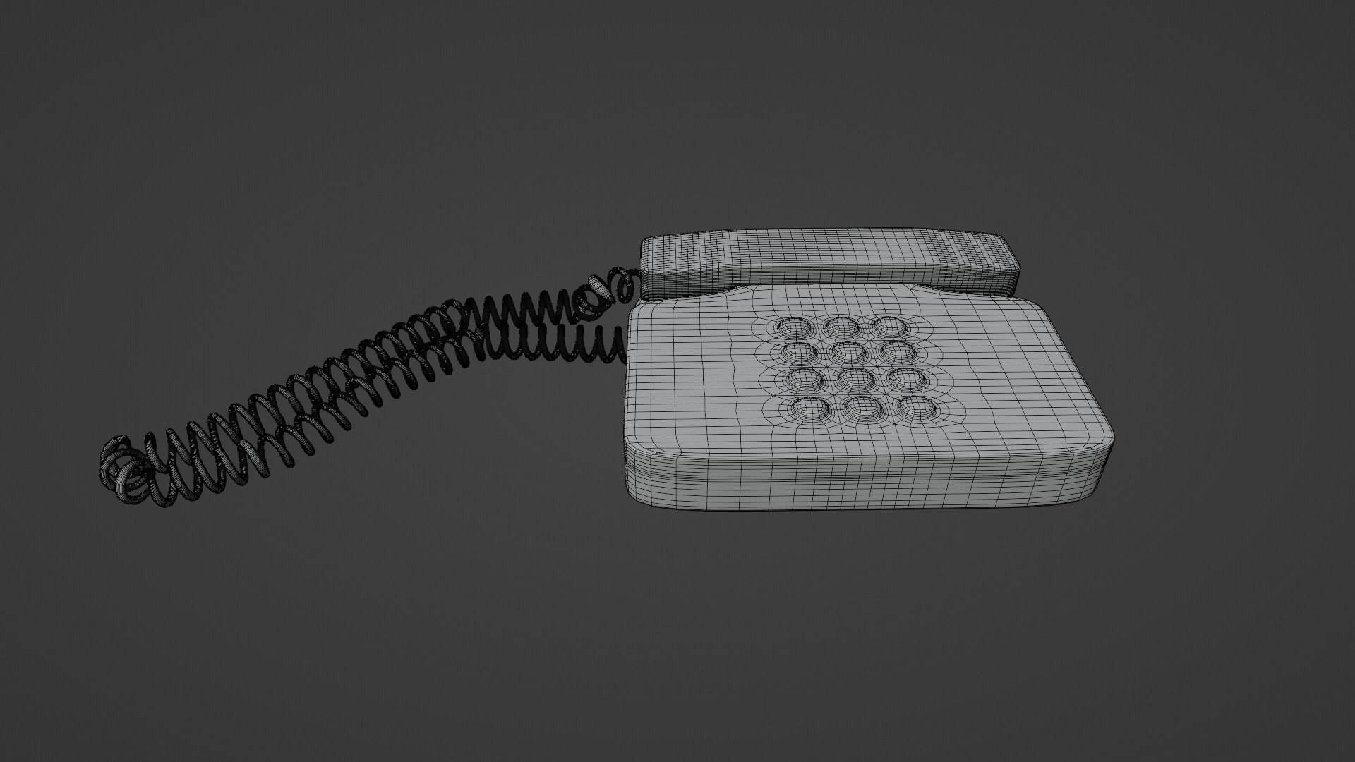 Free 3D Old Model Corded Phone Free 3D Model - TurboSquid 2073895