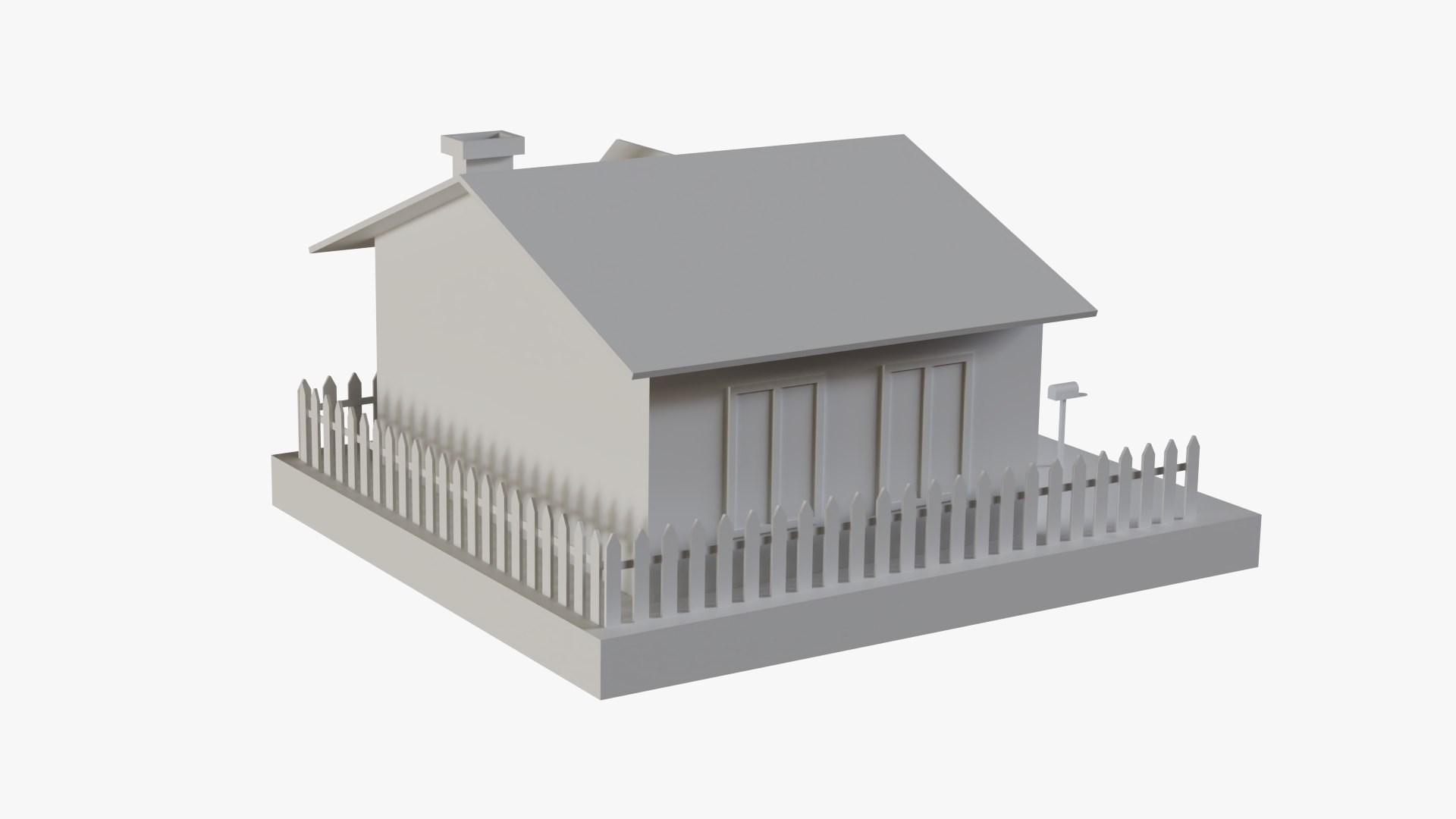 Isometric House Model - TurboSquid 2070051