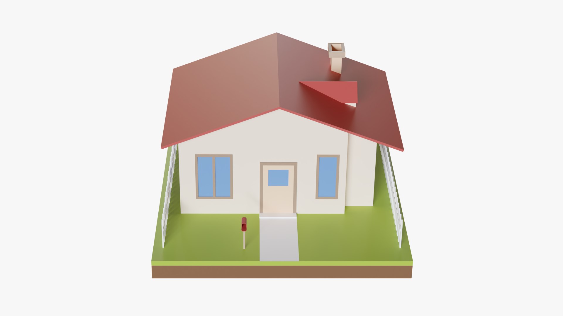 Isometric House Model - TurboSquid 2070051