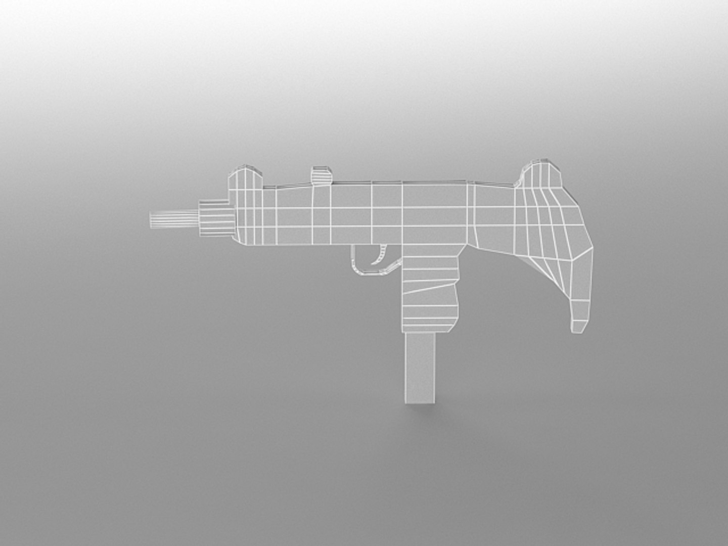 3d Uzi Weapon