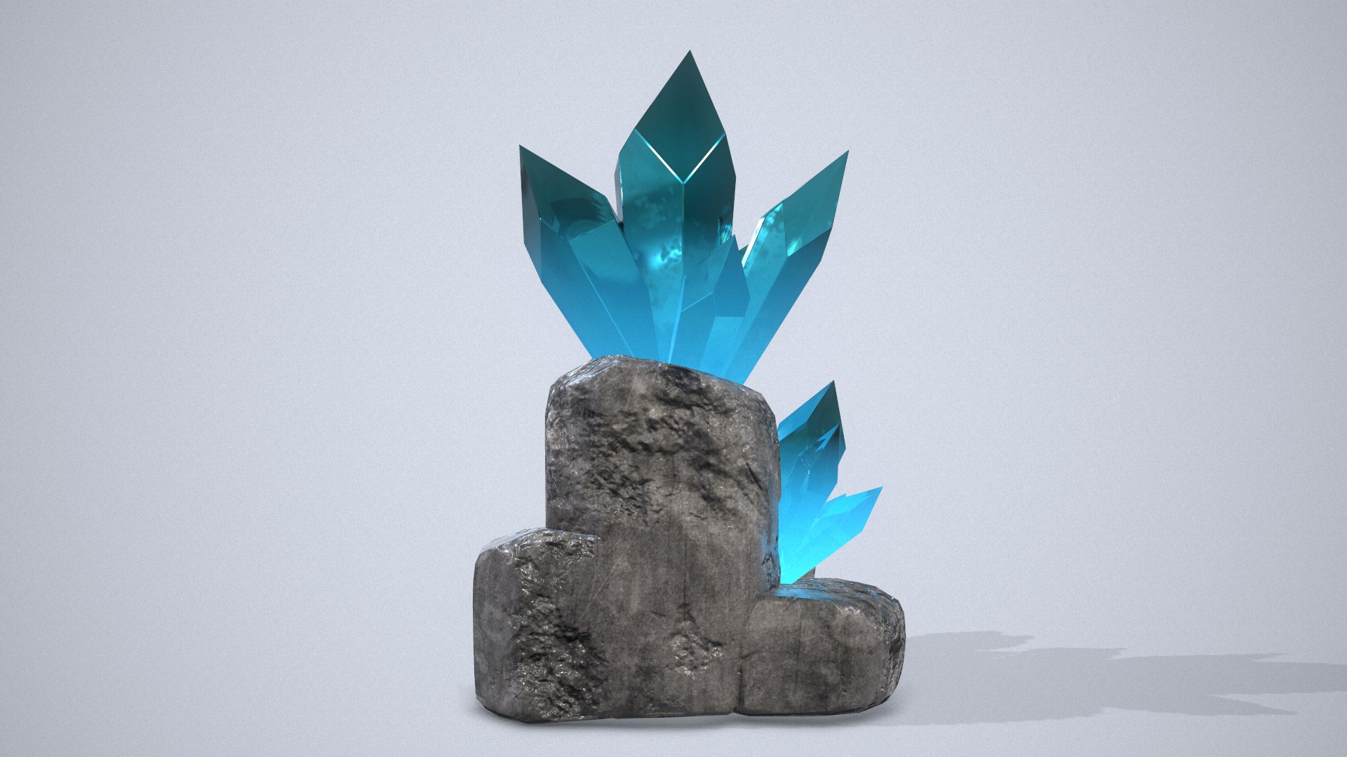 3D Cave Crystals Model - TurboSquid 1563577