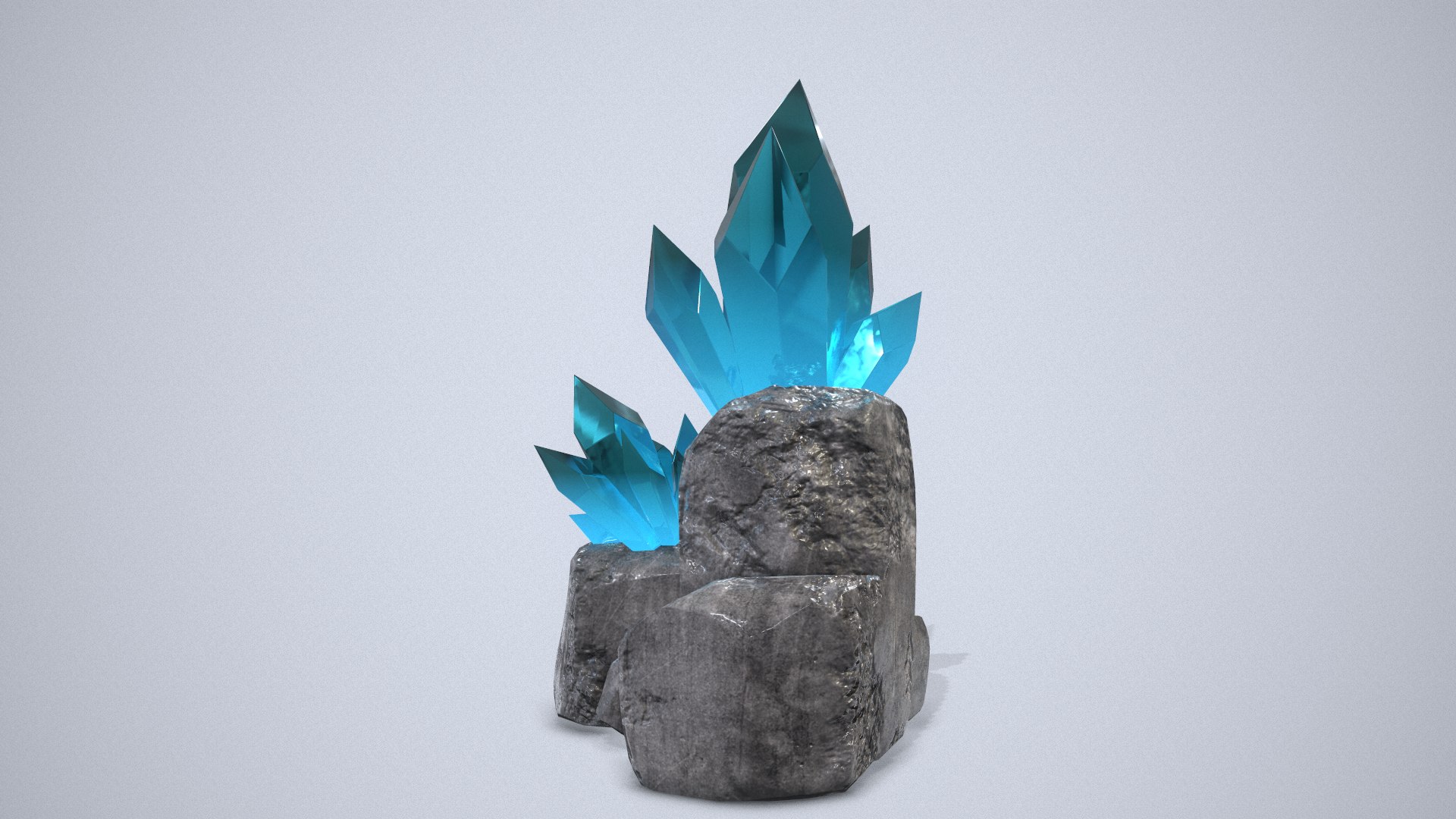 3D Cave Crystals Model - TurboSquid 1563577