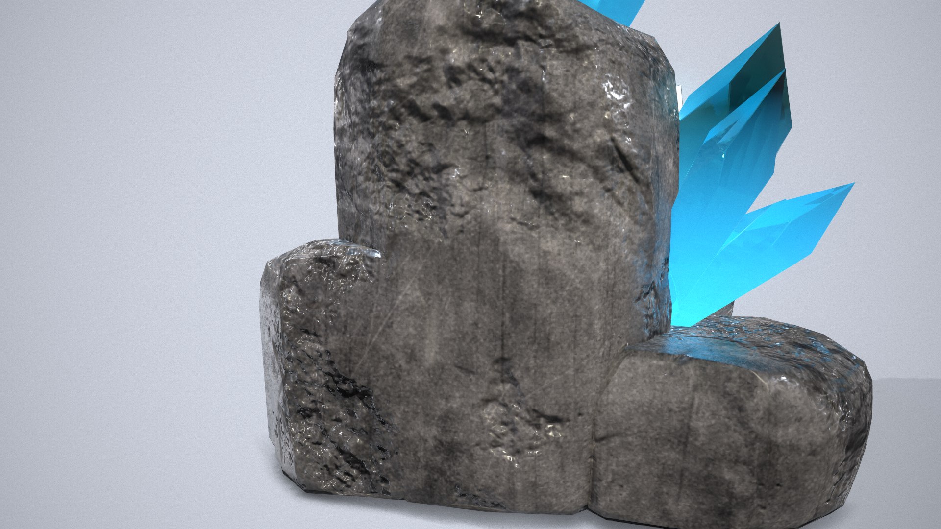 3D Cave Crystals Model - TurboSquid 1563577