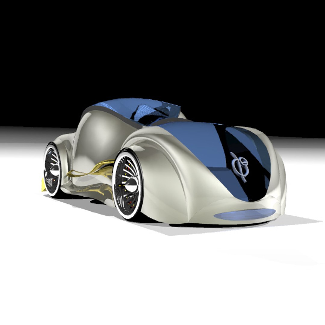 3d Sci-fi Car
