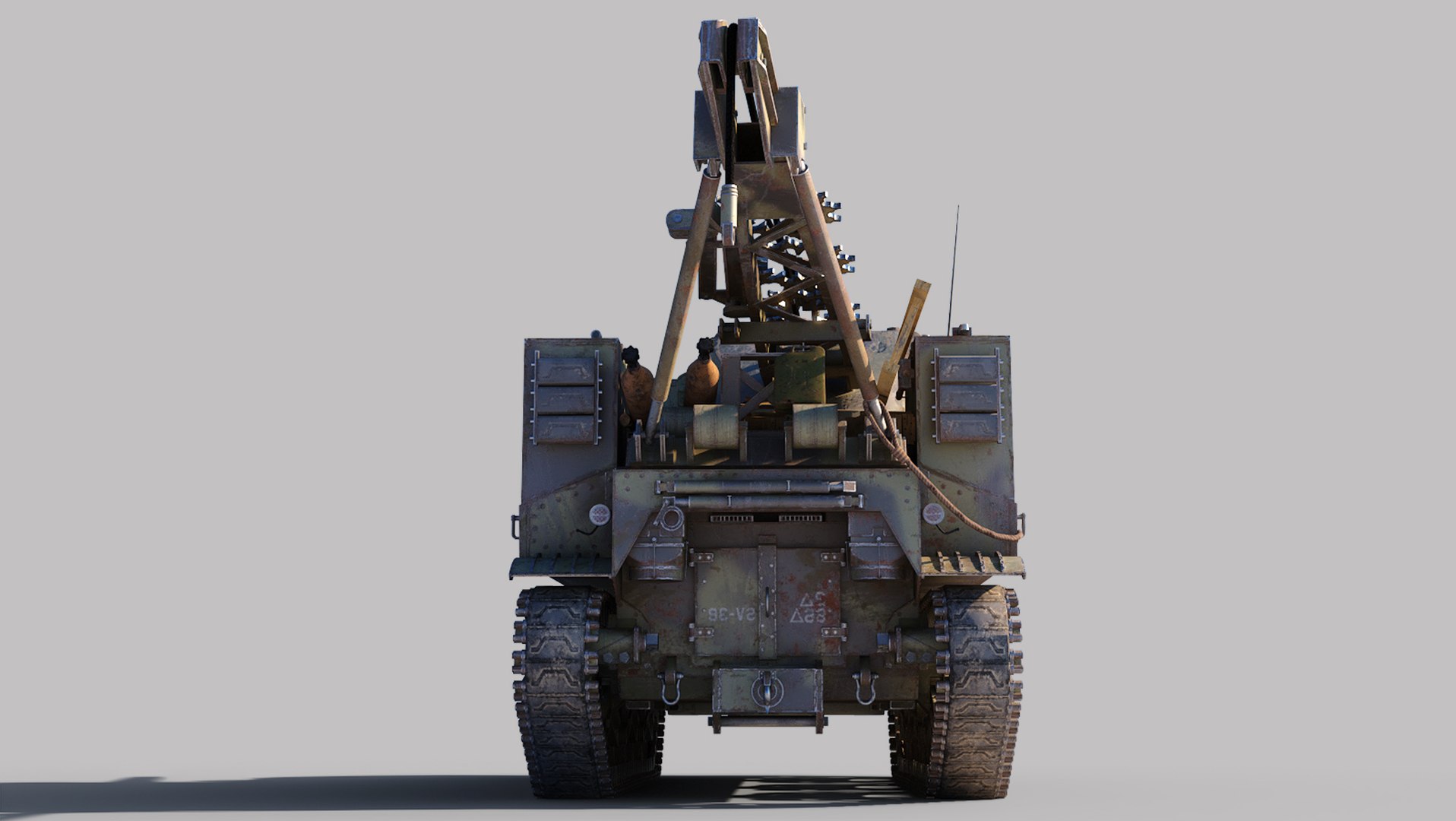 modelo 3d Tanque M31 - TurboSquid 2094644