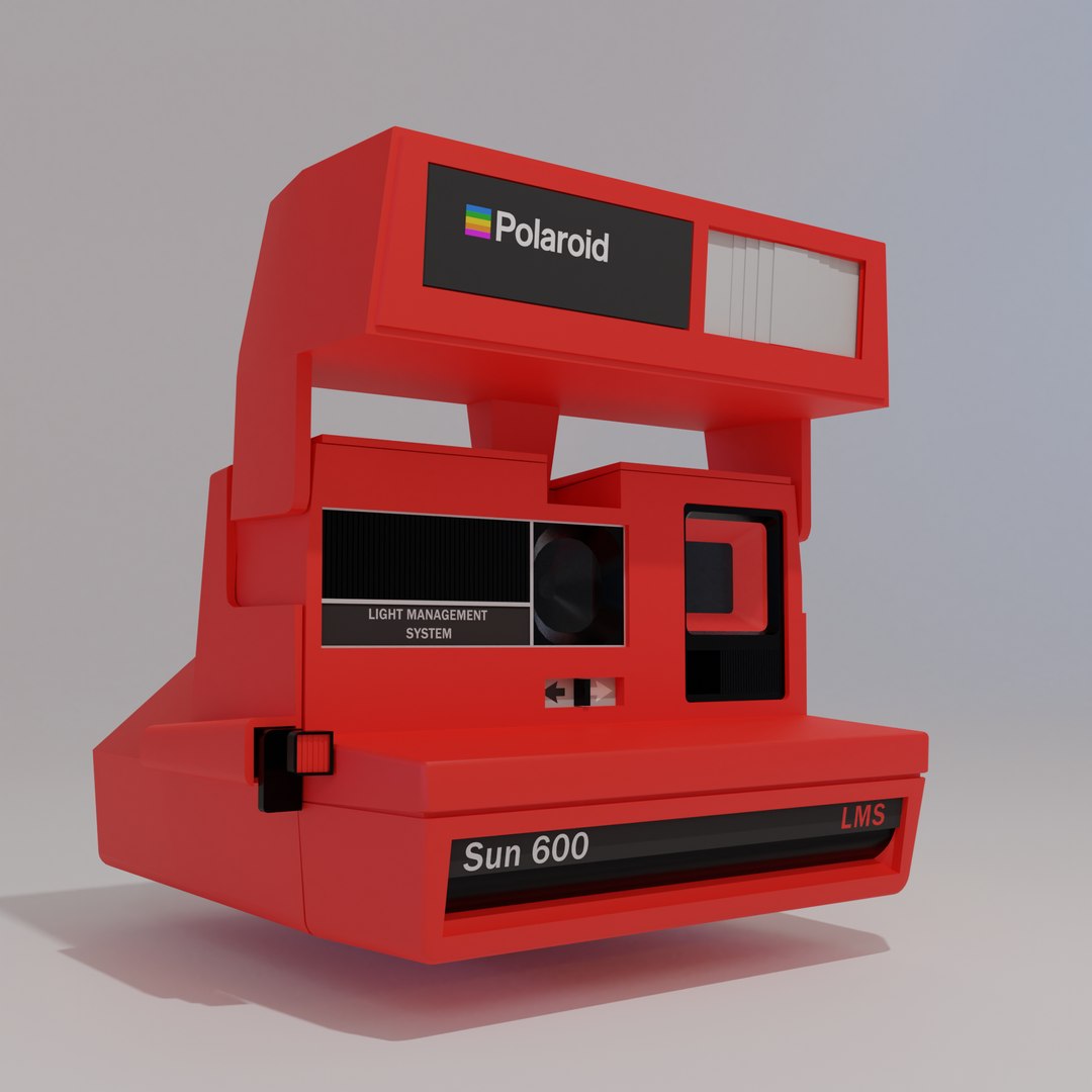 3D Polaroid Lowpoly - TurboSquid 1763822