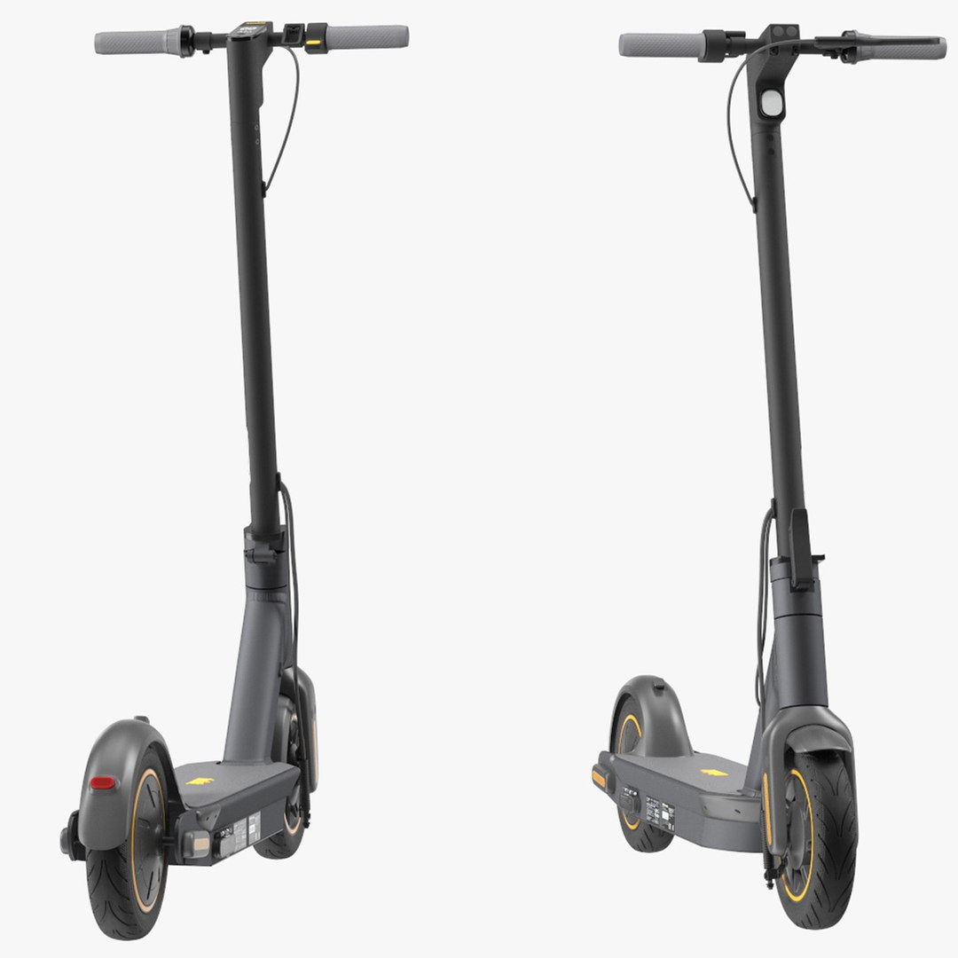 3D Model Ninebot KickScooter MAX Rigged For Maya - TurboSquid 1882727
