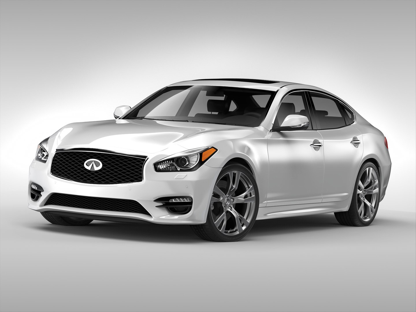 3d Model Infiniti Car