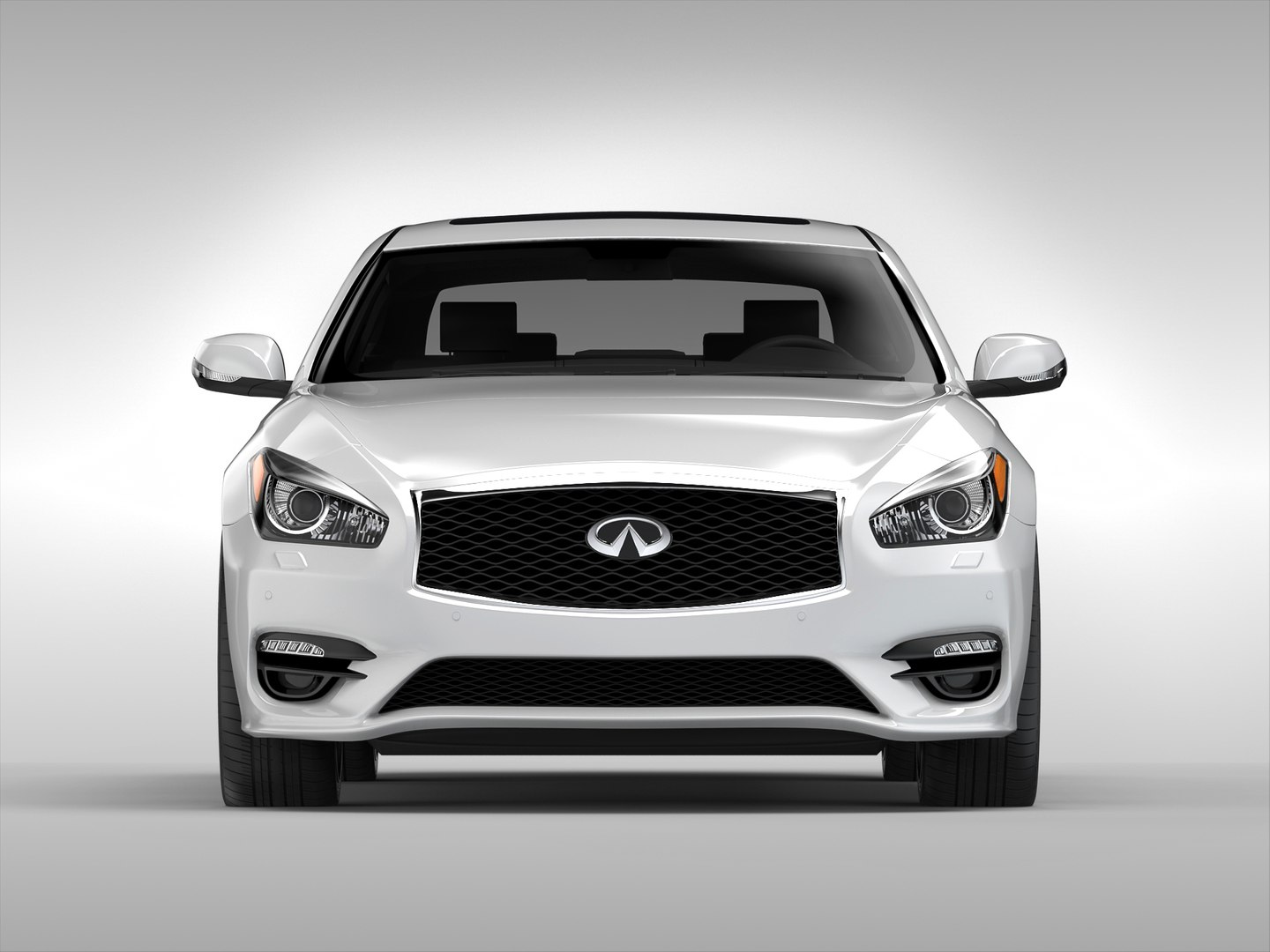 3d Model Infiniti Car