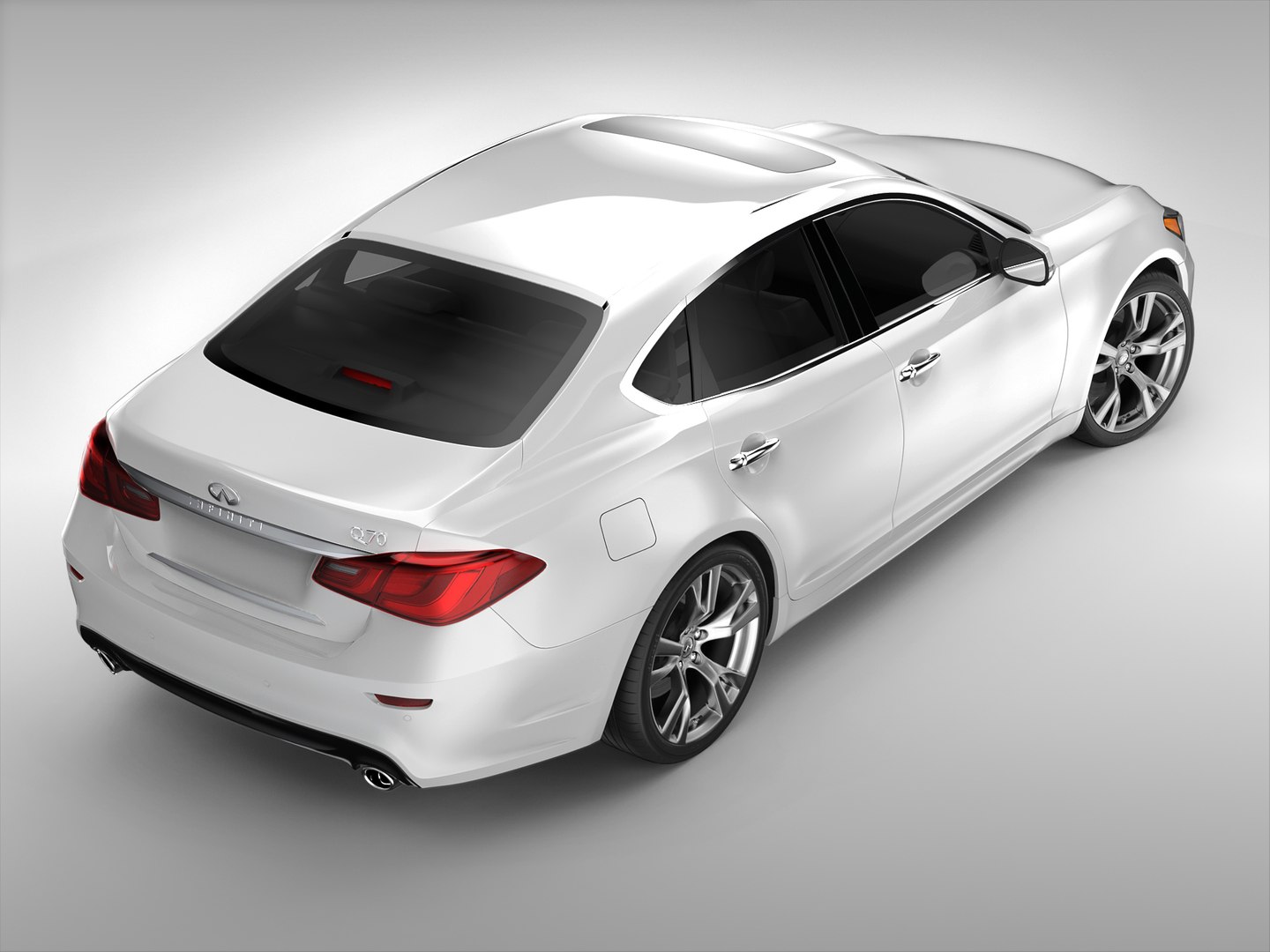 3d Model Infiniti Car