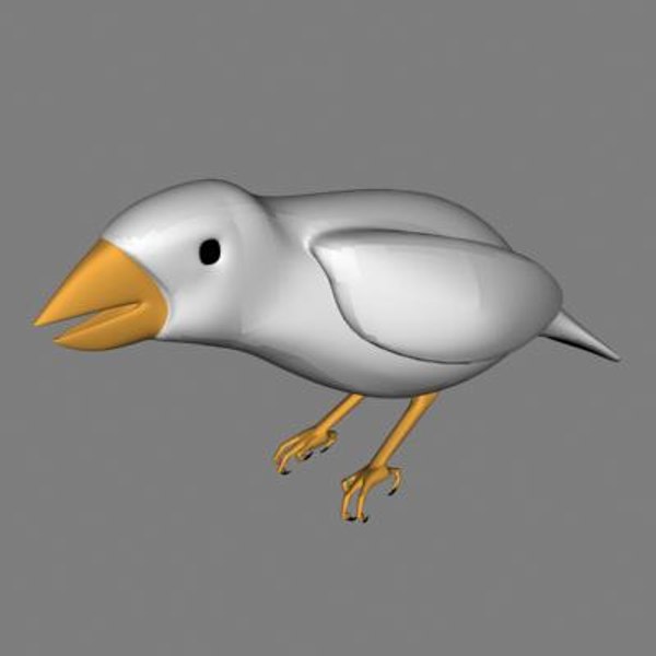 bird 3d model