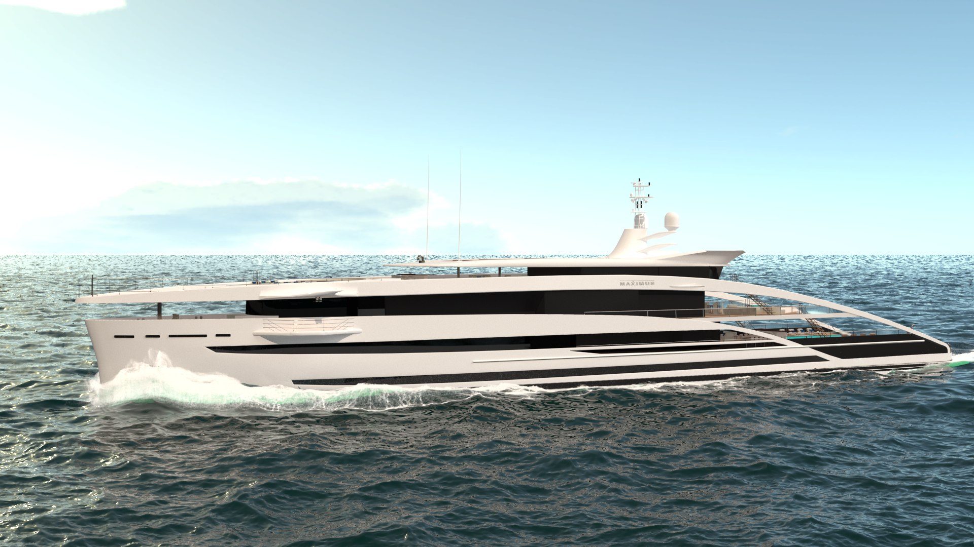 Maximus luxury yacht dynamic 3D model - TurboSquid 1648235