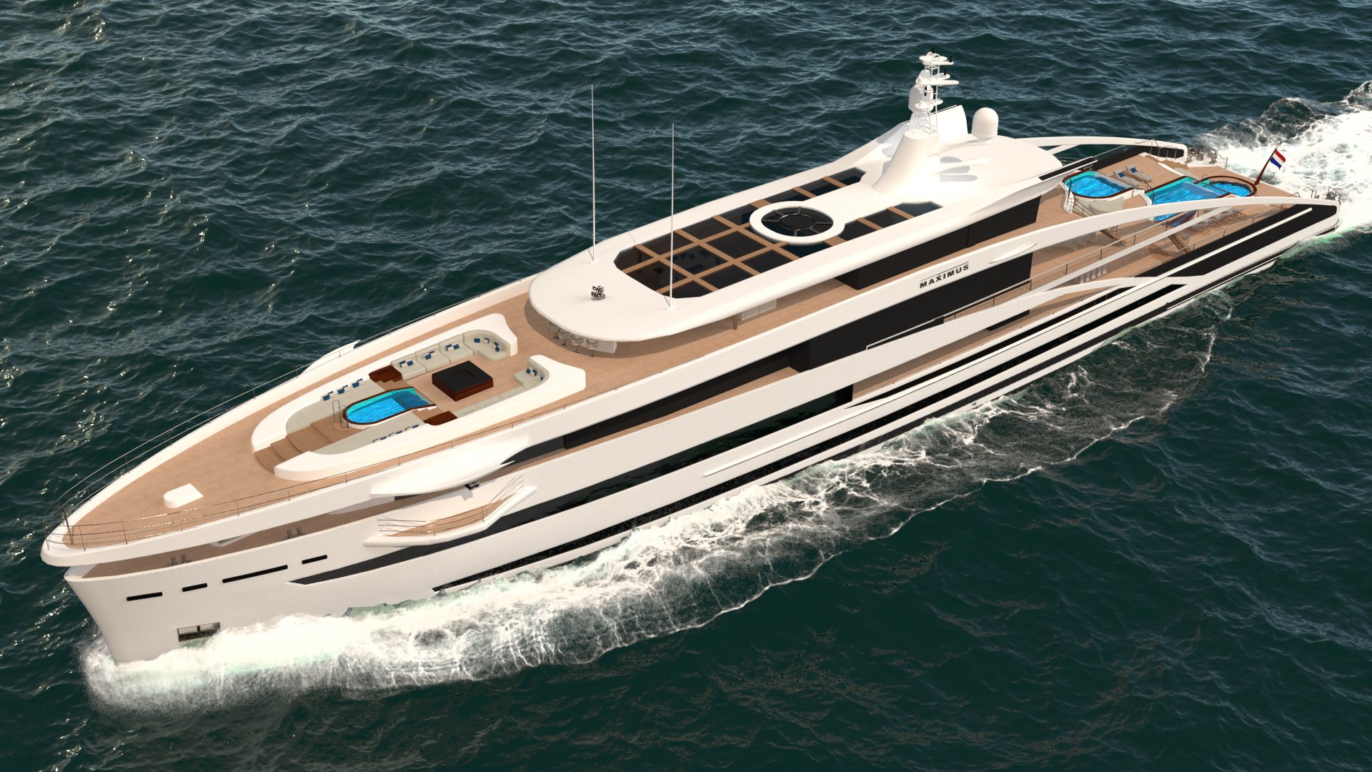 Maximus luxury yacht dynamic 3D model - TurboSquid 1648235