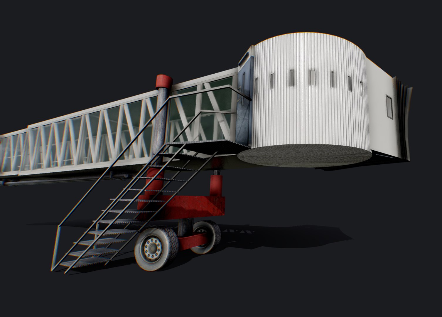 Airport Jetway 3D Model - TurboSquid 1887343