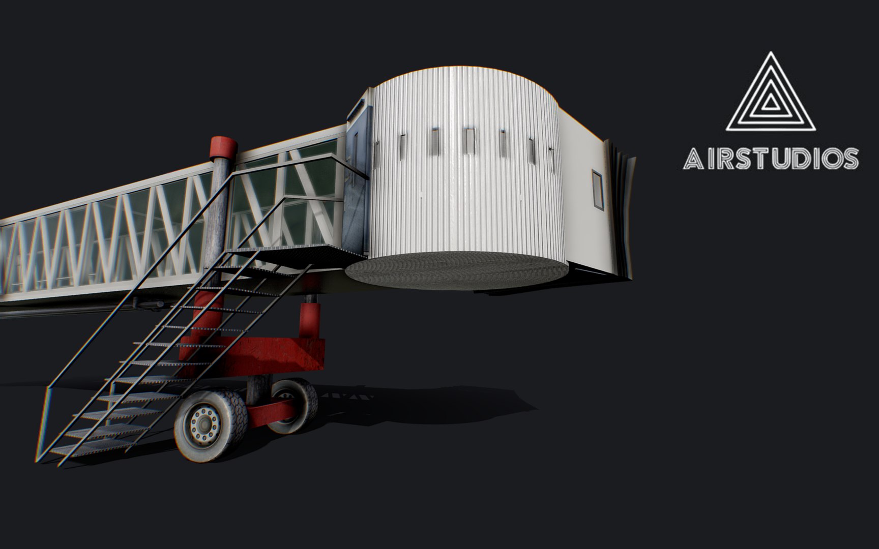 Airport Jetway 3D Model - TurboSquid 1887343