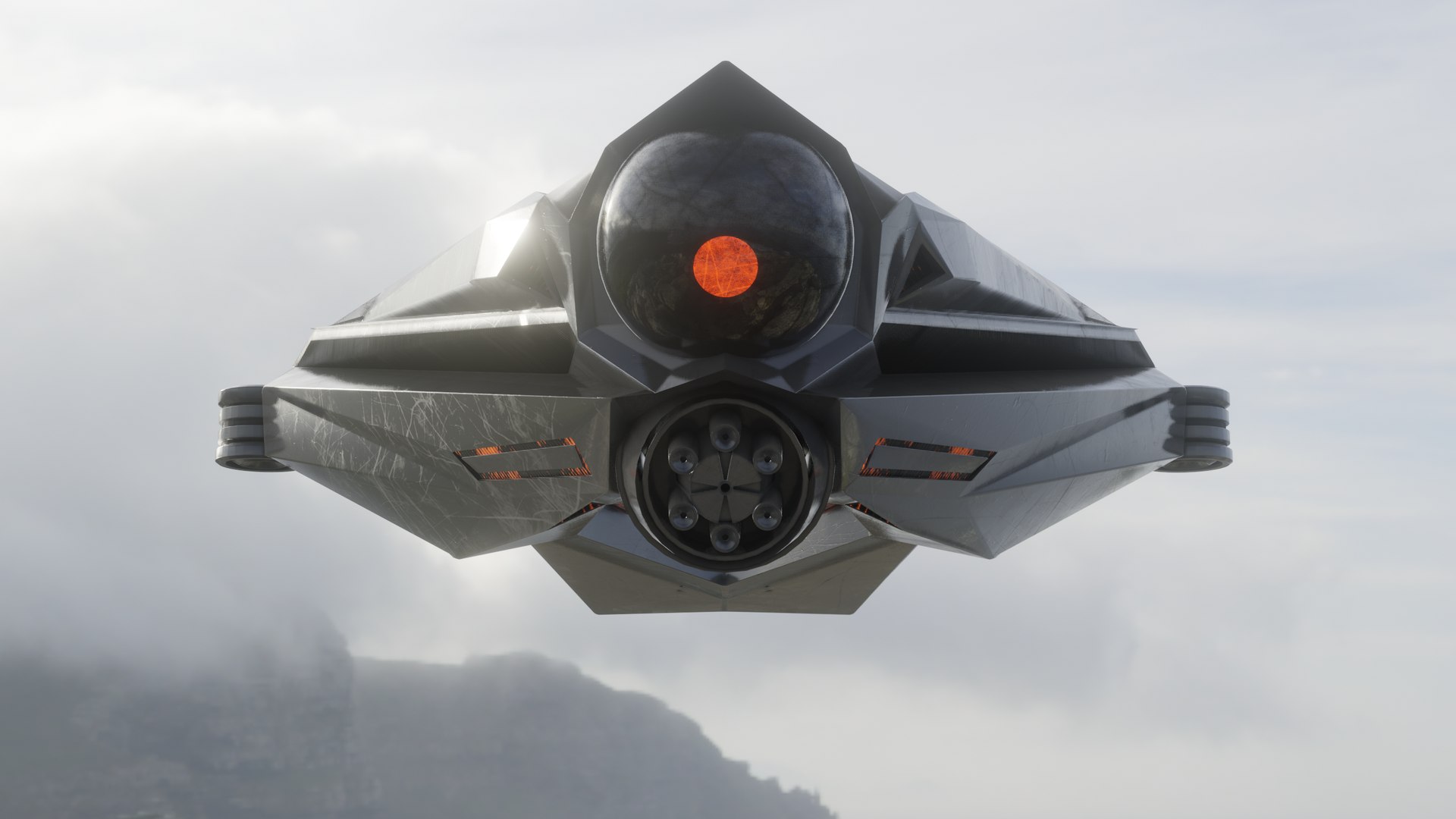 3D Blender Flying Robot Rig Model - TurboSquid 1691330