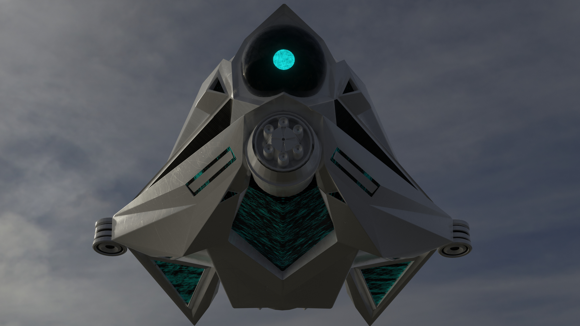 3D blender flying robot rig model - TurboSquid 1691330