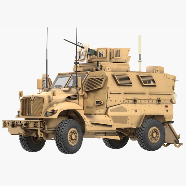 3D MaxxPro Armored Fighting Vehicle Rigged for Maya model - TurboSquid ...