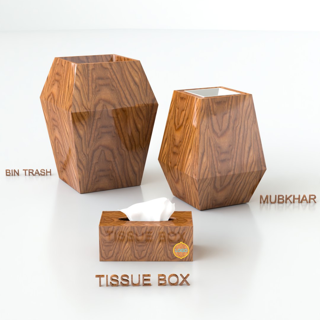 Tissue Box 3D Model - TurboSquid 1917599