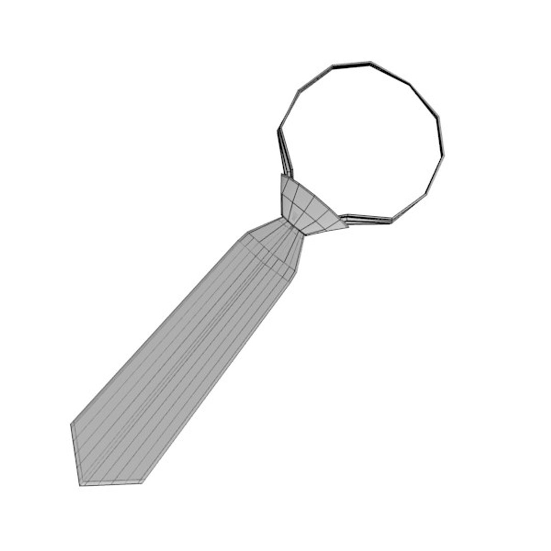 3d tie model