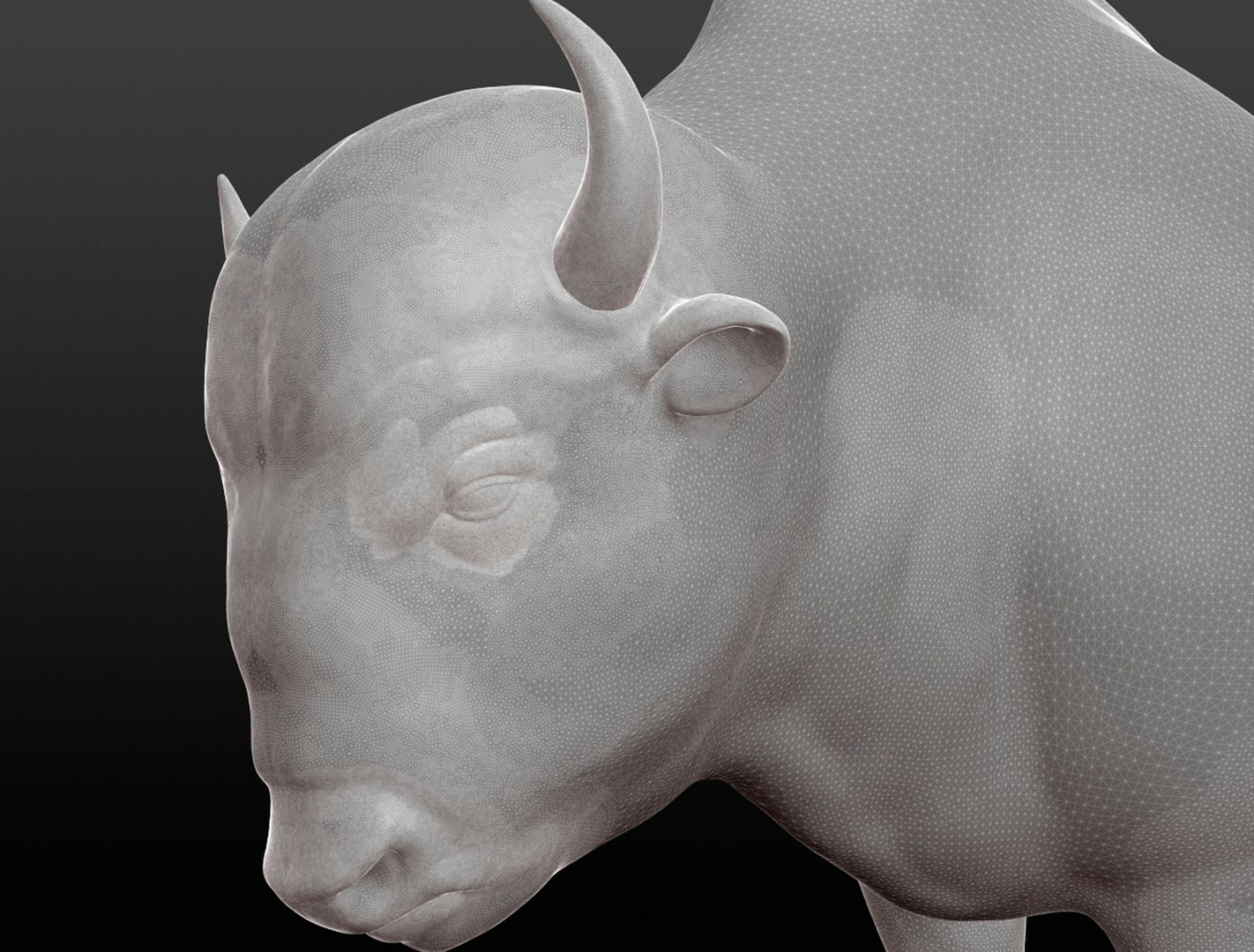 3D Bison base mesh model - TurboSquid 1720830