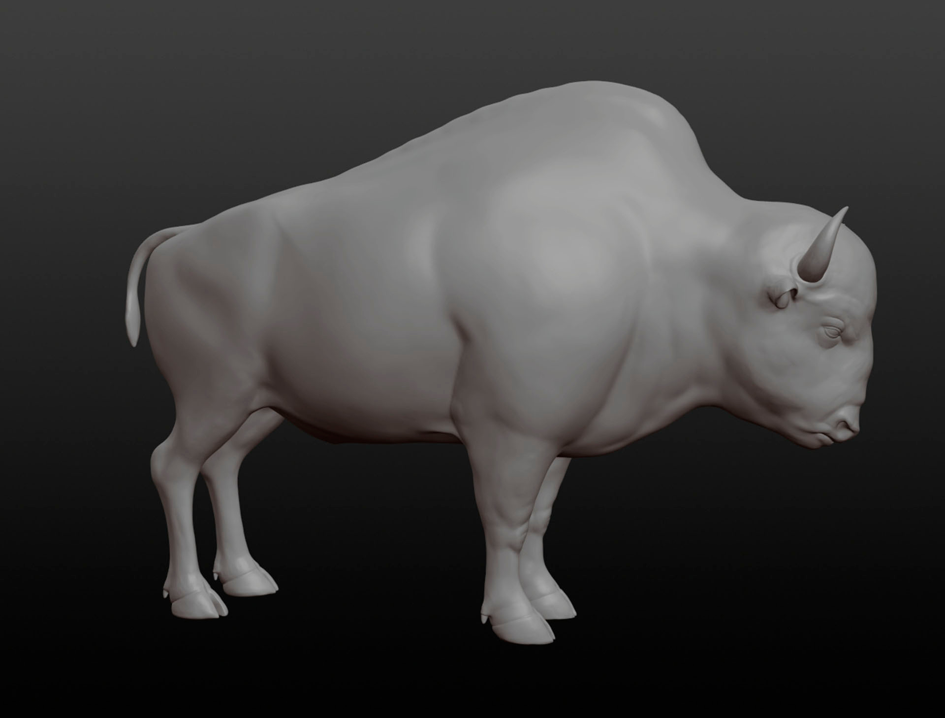 Bison Basisgewebe 3D-Modell - TurboSquid 1720830