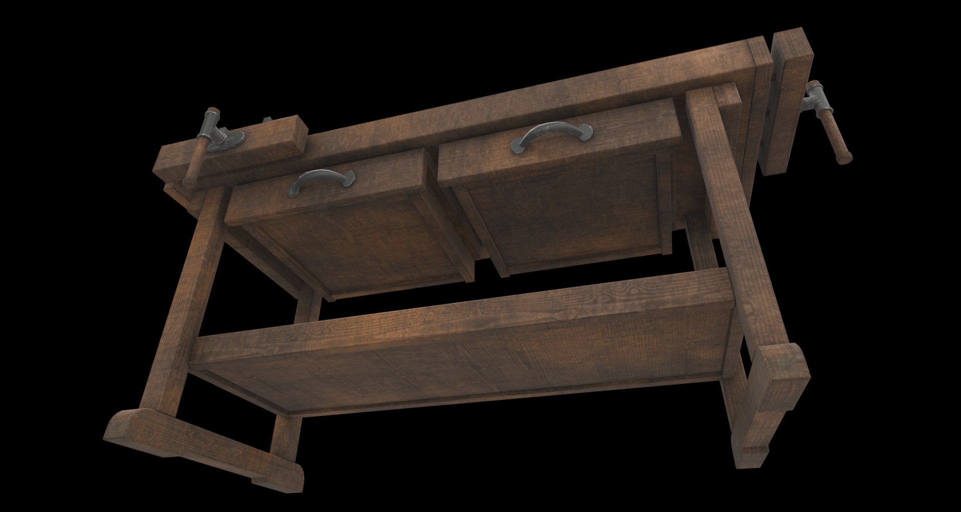 Work Bench 3D Model - TurboSquid 2278369