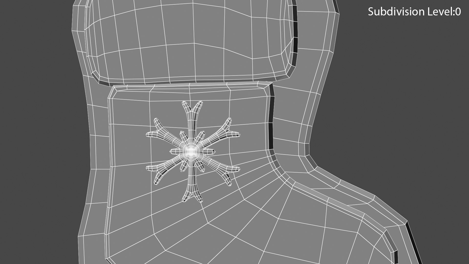Gingerbread boot christmas cookie 3D model - TurboSquid 1651879
