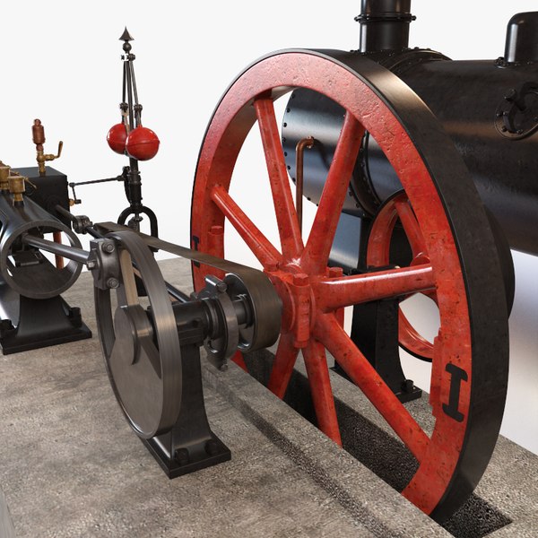 3d steam engine boiler