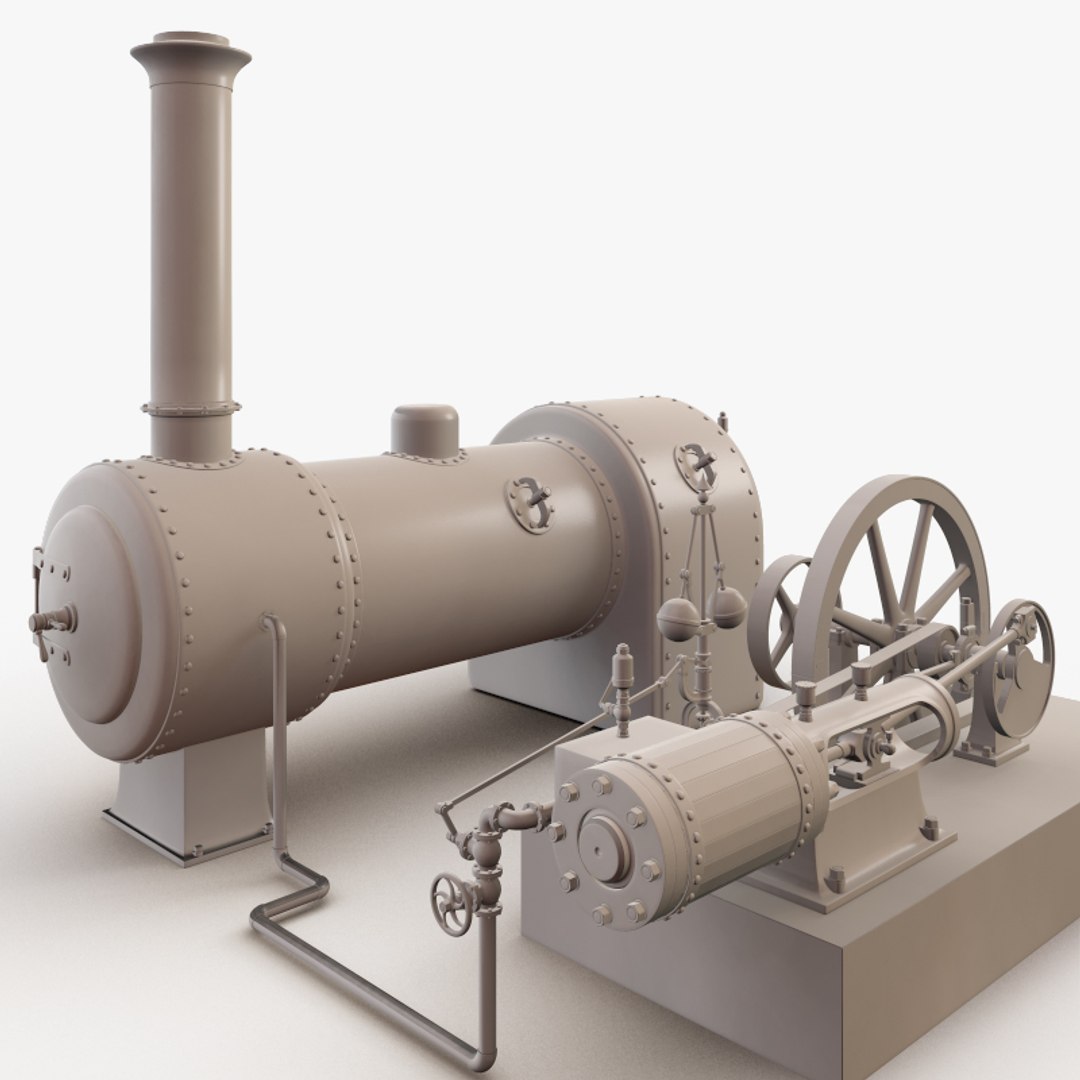 3d Steam Engine Boiler
