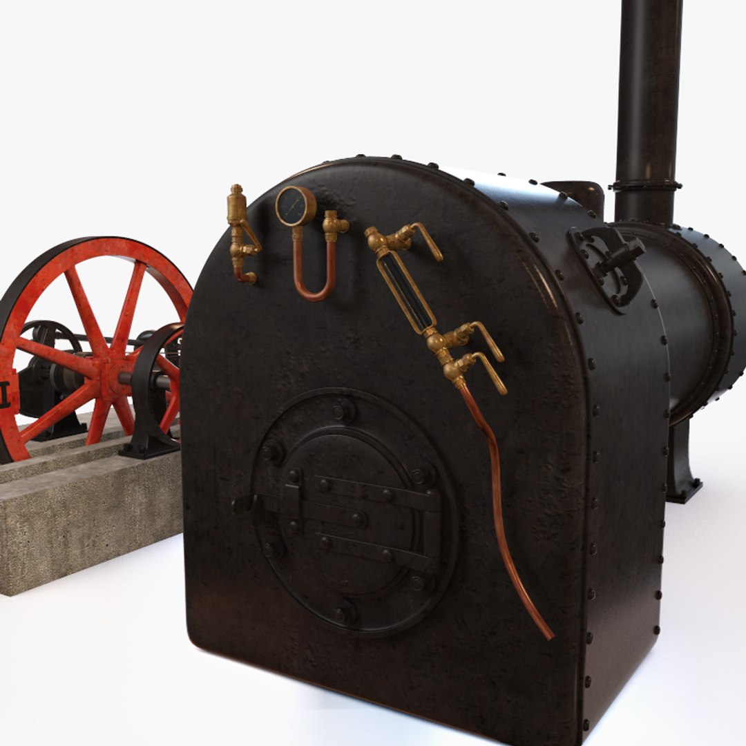 3d Steam Engine Boiler