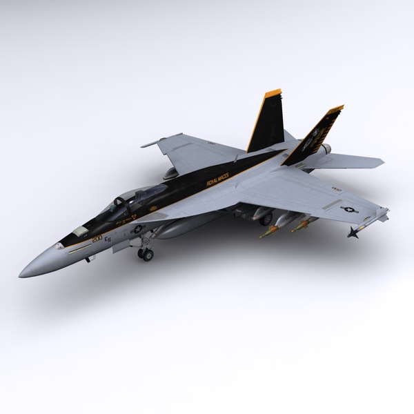 F/A-18E/F Super Hornet 3ds Max Models for Download | TurboSquid