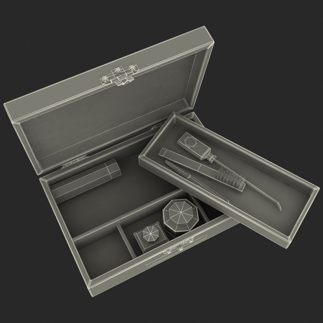 Old Cash Register 3d Model